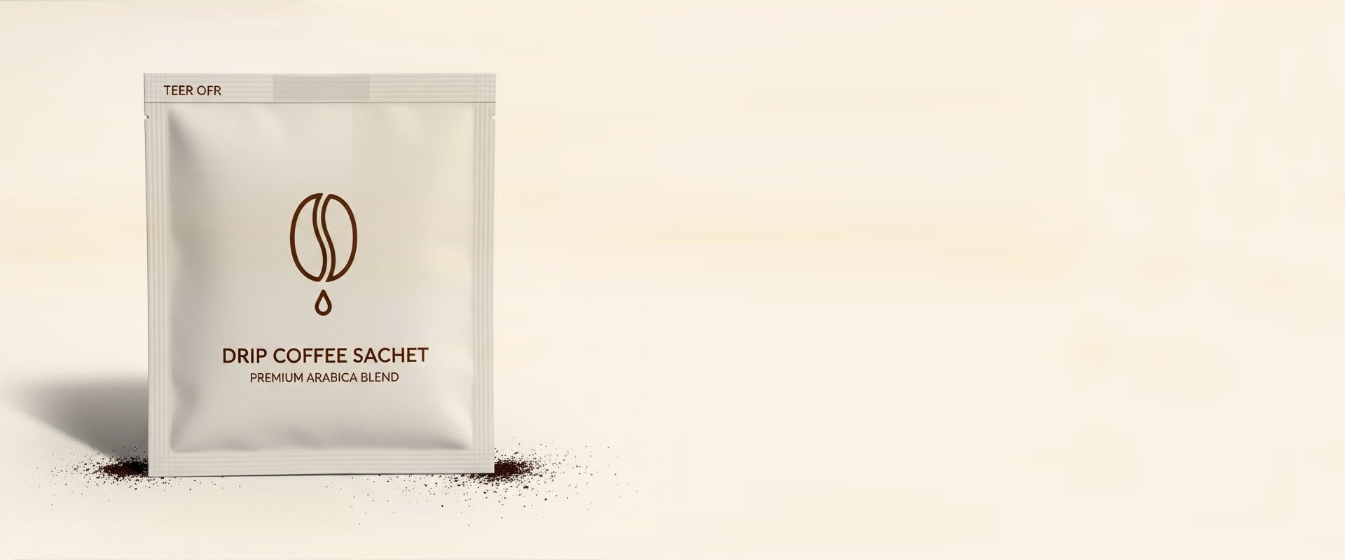 Drip Coffee Sachet | Fresh, Portable Single-Serve Pour-Over
